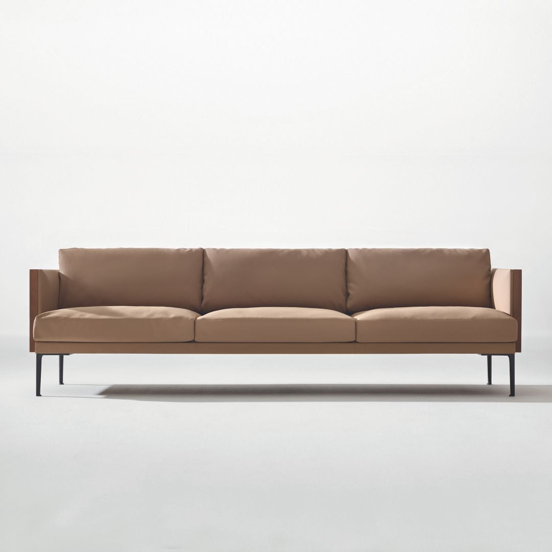 Steeve 3-seater Sofa (Fully Upholstered) – Studio Dimensione